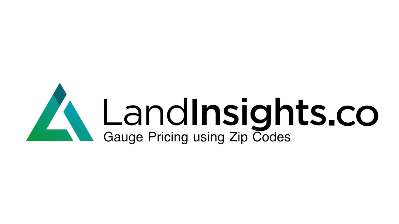 Gauge Pricing using Zip Codes | Land Insights Module 11