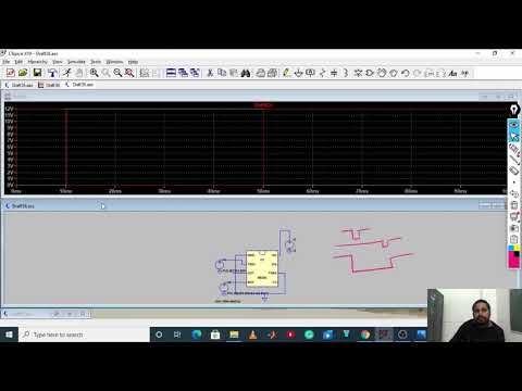 LT spice simulation and theory of Bistable Multivibrator using 555 timer.