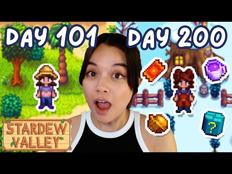 i played 200 days of stardew valley | road to perfection ep. 2