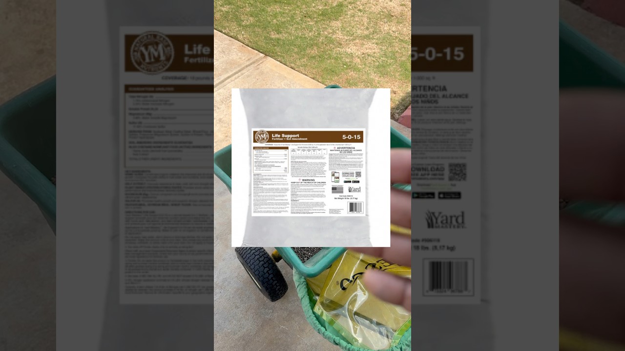 How To wake up Bermuda and feed the soil in the Spring. @yardmastery Life Support!!