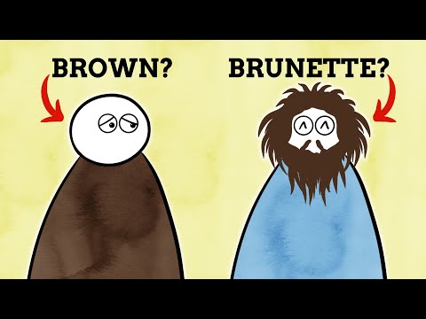 Why Do Hair Colours Have Unique Names?