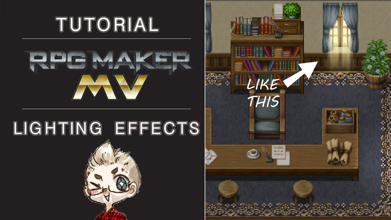 RPGMaker (XP, VX, MV) Tutorial | Window Lighting