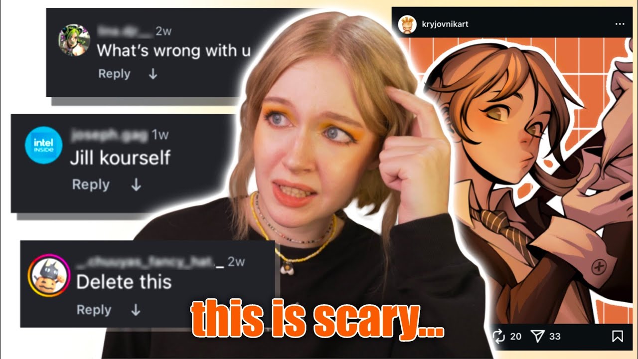 POSTING ART online has never been HARDER...