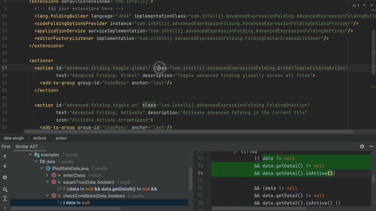 Code Pattern Prospector - IntelliJ IDEs Plugin | Marketplace