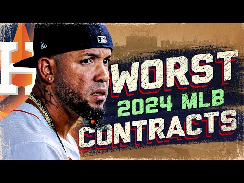 THE WORST MLB CONTRACTS IN 2024