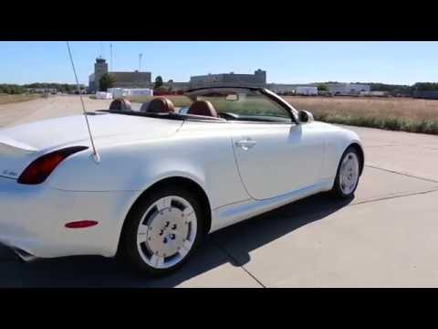 2002 Lexus SC430 Hardtop Convertible For Sale~Pearl White/Brown~Low Miles~Just Beautiful