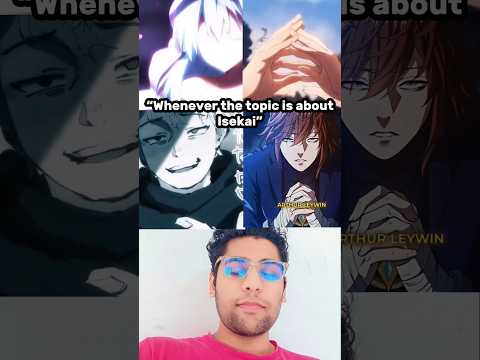 The meaning of the isekai animes #anime #animehumor #weebnation #animeshorts