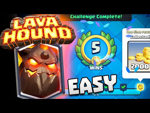 What is the Super Lava Hound challenge in Clash Royale?