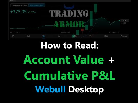 How to Read: Account Value and Cumulative P&L in Webull Desktop