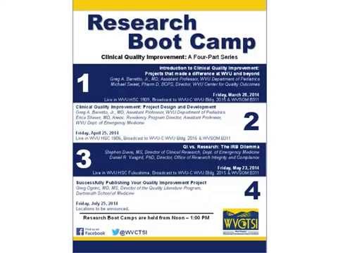 Introduction to Clinical Quality Improvement: - Greg A. Barreto & Micael Sweet – Mar 2014