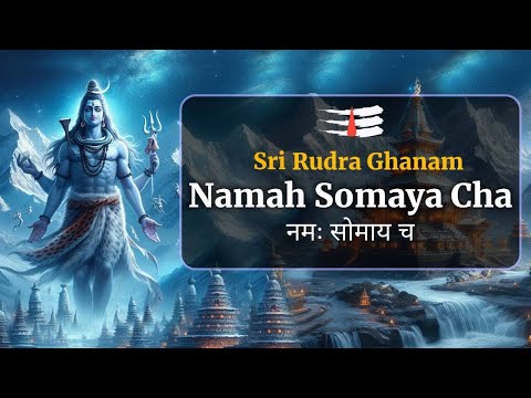 Sri Rudram | Namah Somaya Cha (नमः सोमाय च) | Ghanam (श्री रुद्र घनम् ...