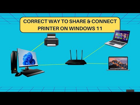 How to Share Printer On Network & Connect Other Computers