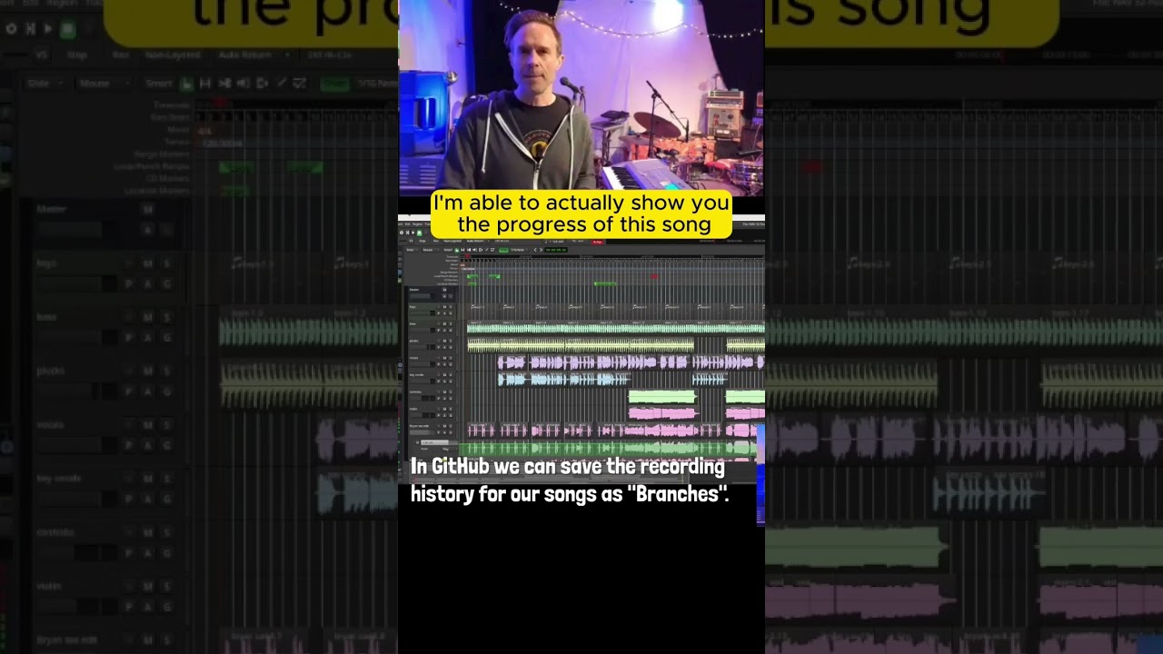 Using GitHub for music collaboration #lorenzosmusic #ccmusic #opensource #musician #ubuntustudio