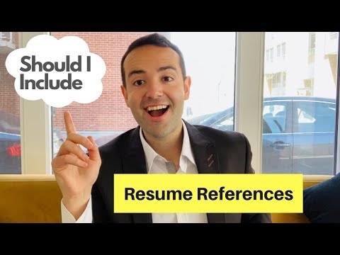 Should You Include References On Your Resume?