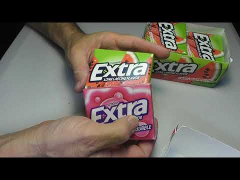 IS SUGARLESS GUM SAFE TO CHEW? Extra Watermelon Gum Review