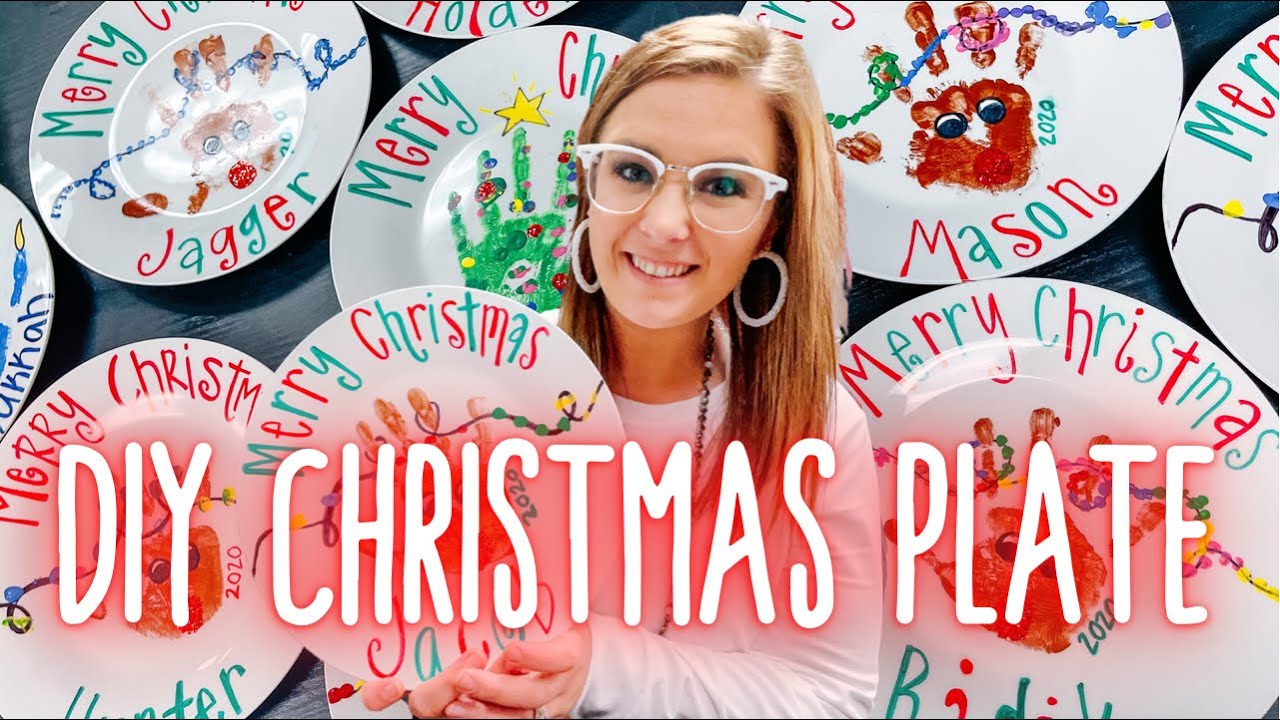 CHRISTMAS HANDPRINT CRAFT FOR CHILDREN DIY