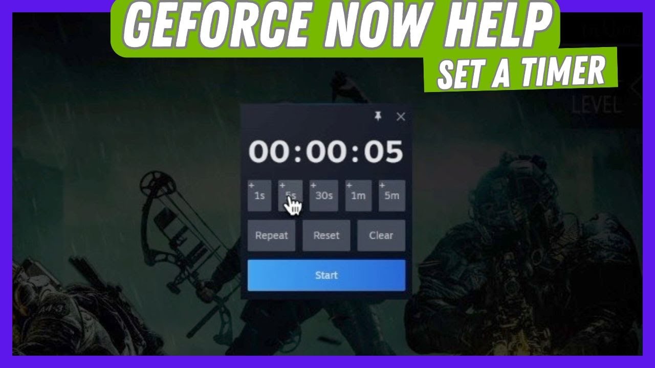 How to Set a Timer on GeForce Now | Steam Timer Guide 2024