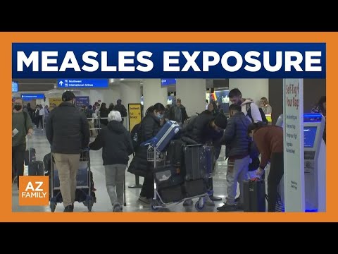 Concerns raised after measles exposure at Phoenix Sky Harbor