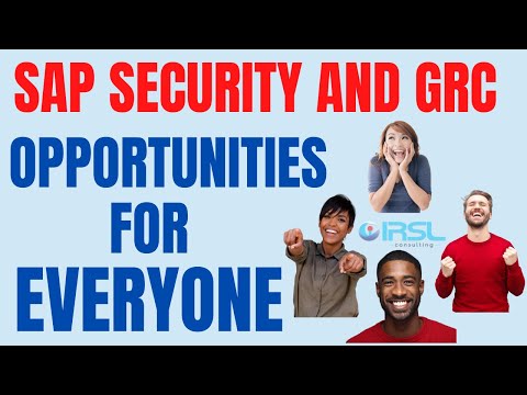SAP Security and GRC - Opportunities for Everyone