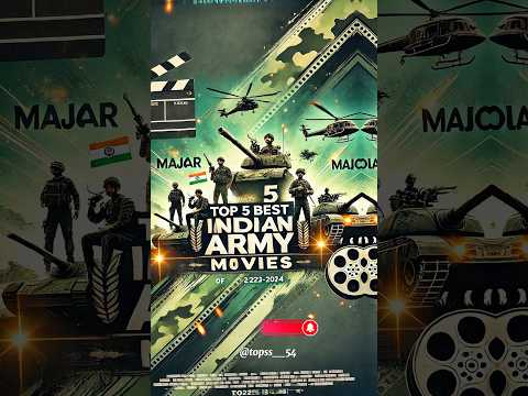 🇮🇳🔥Top 5 Indian army movies ✨🇮🇳#shorts #shortfeed #trending #viralshort #indianarmy #movies