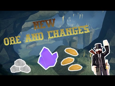 NEW ore and methodes ! | The Wild West roblox
