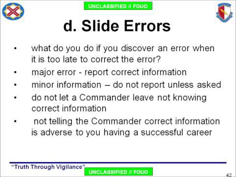 Military Slide Guide: "How to give a Power Point Briefing and Survive" (Old Version)