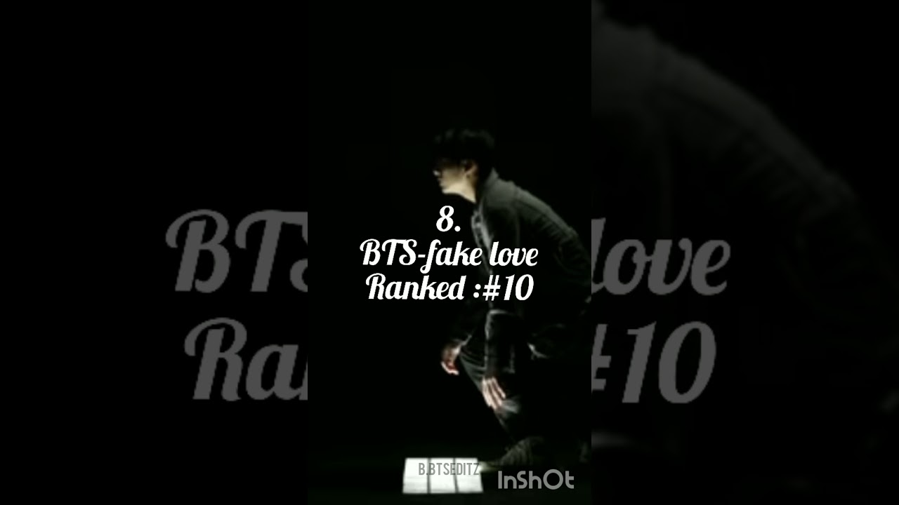 Top 8 BTS songs that have been in Billboard hot 100 #shorts #bts #
