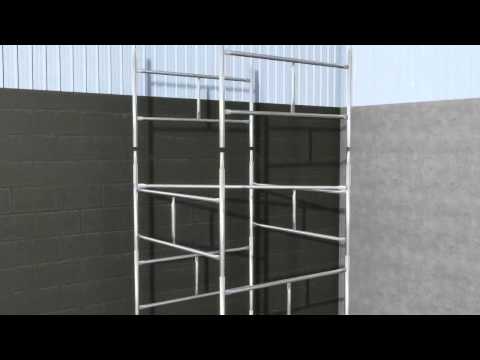 Steel Scaffold Tower Assembly Video