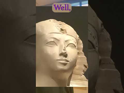 Hatshepsut's Statues Explained 1/2 #egypt #hatshepsut #statue #ancientegypt #egyptology