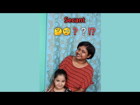 #shorts #secant | What is a Secant | In simple words | Ft. Ruhi | Mathematical Terms made easy!