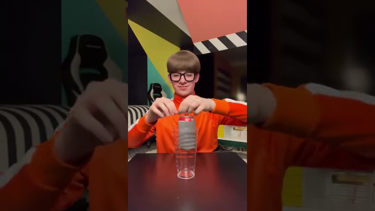 How to make a clear soda can