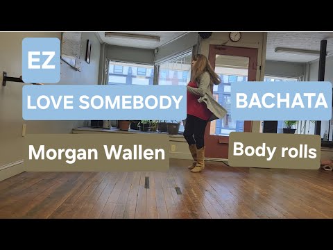 Line Dance Tutorial Morgan Wallen EZ LOVE SOMEBODY BACHATA @MovinWithMaryBeth