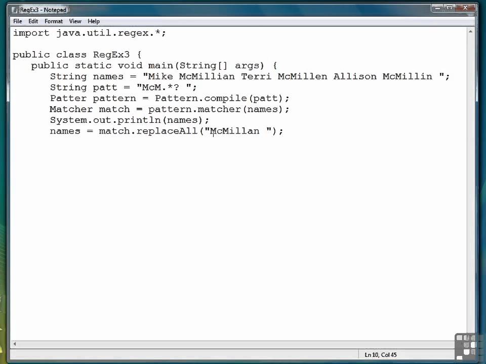 17 04 Using Regular Expressions To Replace Text