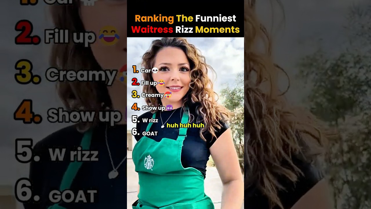 Ranking The Funniest Waitress Rizz Moments