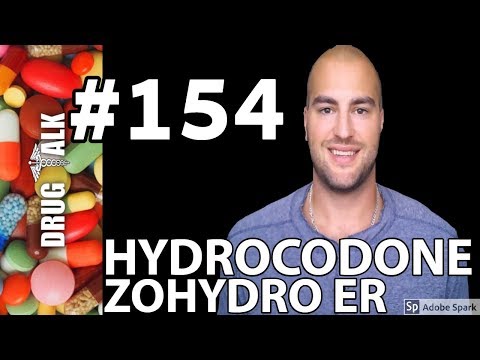 HYDROCODONE (ZOHYDRO ER) - PHARMACIST REVIEW - #154