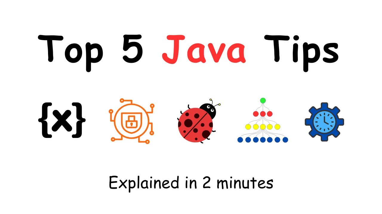 5 Java Tips You NEED To Know