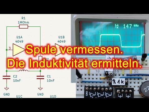 Induktivität einer Spule messen mit Hilfe der Resonanzfrequenz LC ...