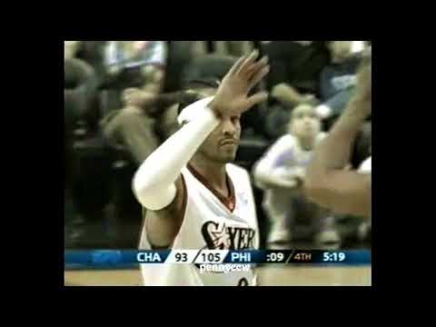 Allen Iverson once had six "and1" in a game (2006)
