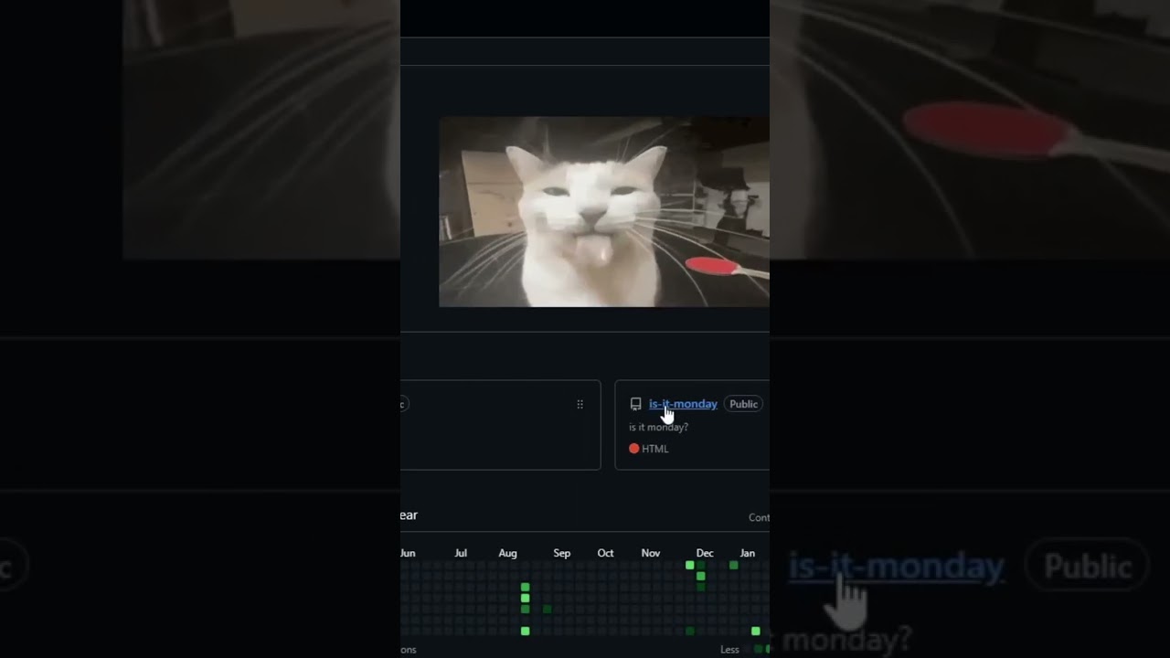 I made a github repo to know if its monday