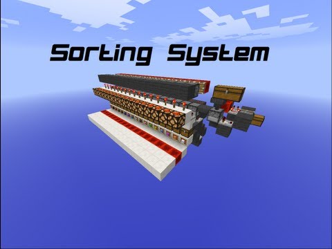 Sorting System Minecraft Project