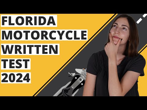 Florida DMV Motorcycle Written Test 2024 (60 Questions with Explained Answers)