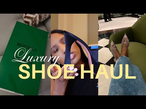 LUXURY SHOE HAUL | STAPLE AND STATEMENT HEELS | FASHION FLETCHER