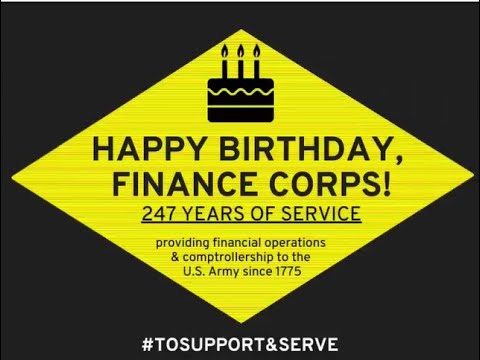 Army FC Profession Series: Finance Corps Birthday Special