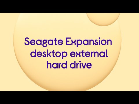 Seagate Expansion Desktop External Hard Drive - 16 TB, Black - Product Overview