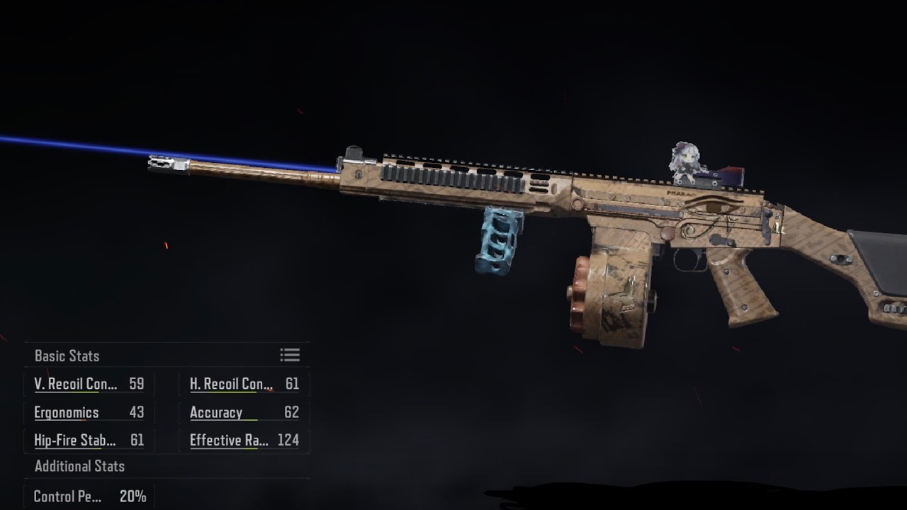 using fal in my least played map(arena breakout)