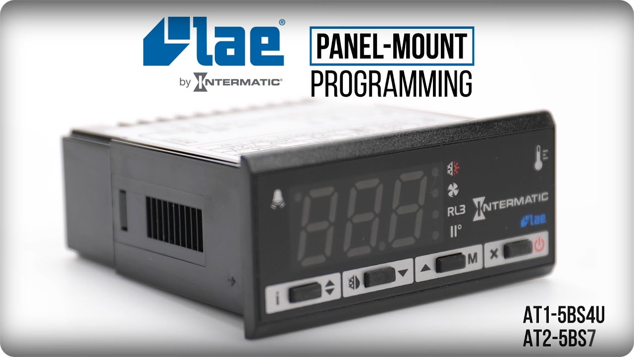 How to Program an LAE by Intermatic Panel-Mount Digital Temperature Controller