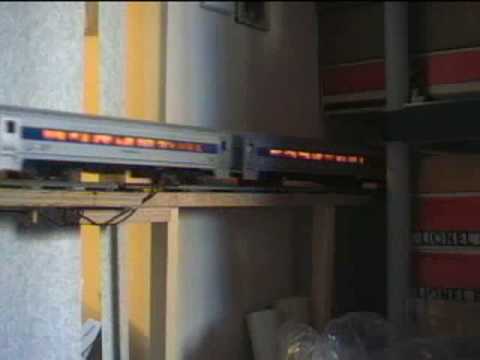 Test Track: K Line Metro North aluminum Bombardier train (8 cars)