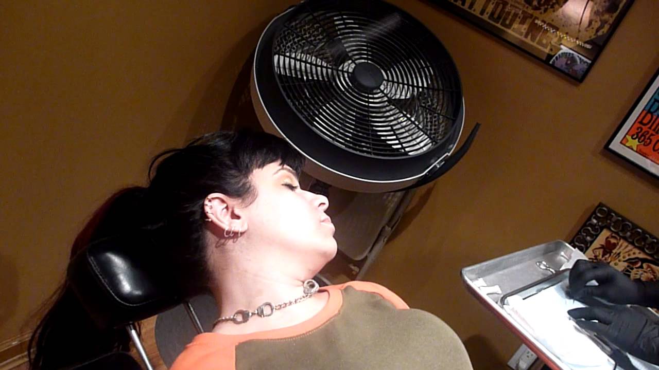 MY VCH Vertical Clitoral Hood  reaction piercing