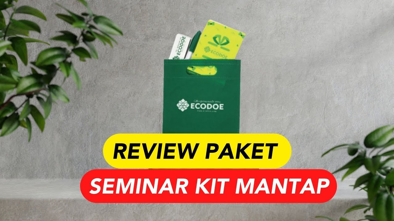 #REVIEW PAKET SEMINAR KIT MANTAP