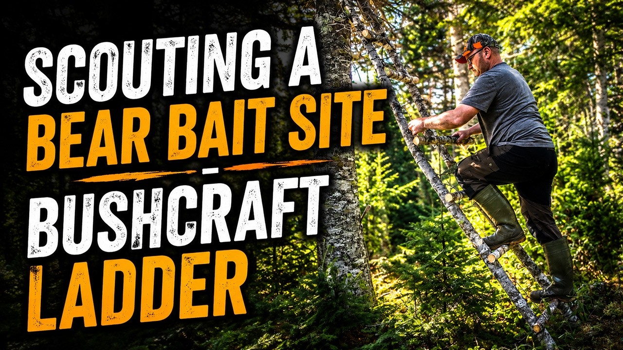 Scouting A Bear Bait Site - Bushcraft Ladder